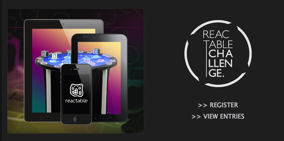 ひらめきと音を武器にして「Reactable Live!」をゲットしよう！オリジナルTableコンテスト「Reactable Challenge」開催中！ | Rock oN Company ...