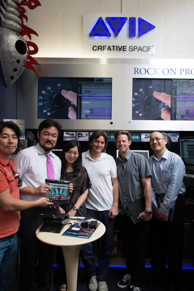 お馴染みTim氏をはじめAvidスタッフがRock oNを訪問!! 今後の製品開発動向にも注目です!! | Rock oN Company | DTM DAW 音響機器