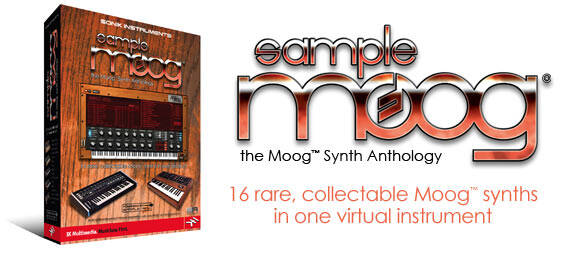 IK MultimediaがSampleMoogをアナウンス | Rock oN Company | DTM DAW 音響機器