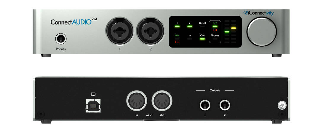 iConnectivity ConnectAUDIO2/4、spinXLR が登場。シンプルにつなげる | Rock oN Company | DTM DAW 音響機器