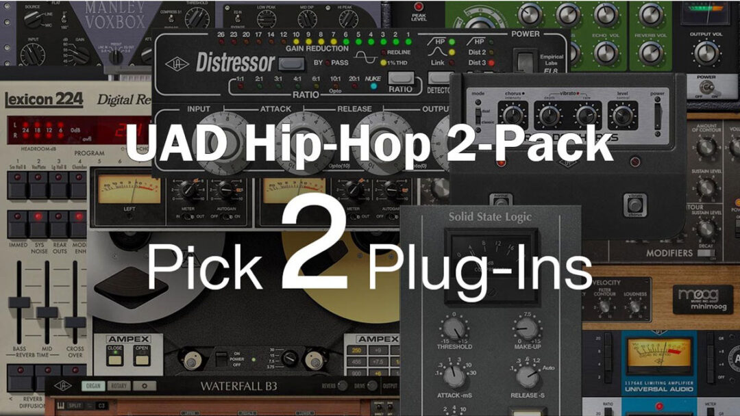 期間延長！Universal Audio「UA AUGUST “HIP-HOP” MONTH」キャンペーン 2025年9月1日 12:00まで ...